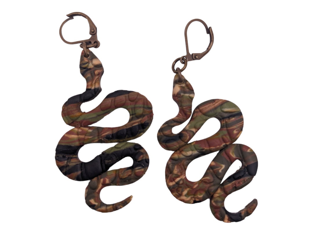 Textured Camo Snakes - Etsy