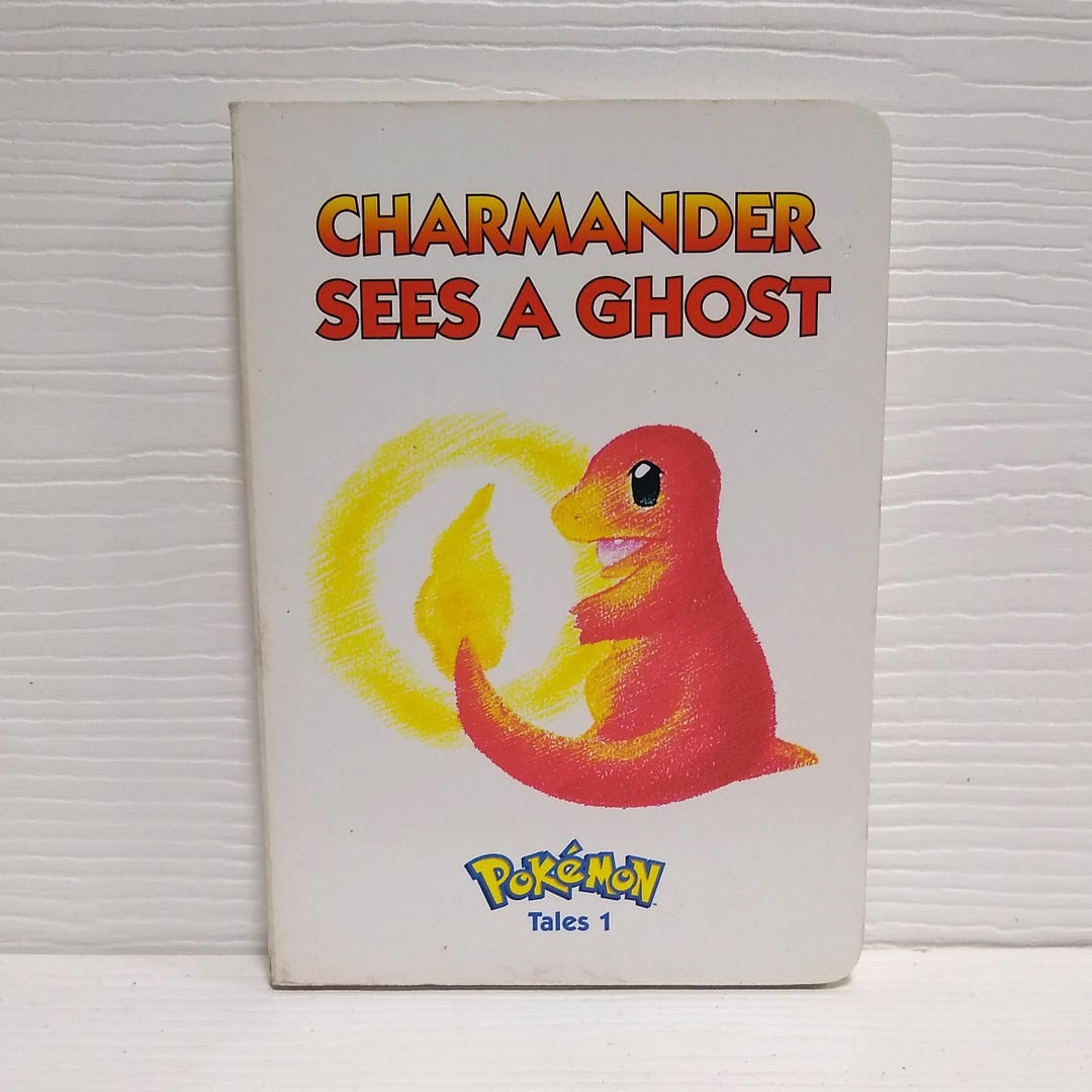 Charmander Sees A Ghost Vintage Pokemon Book - Etsy
