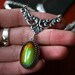 Mood Necklace Color Changing Stone - Etsy