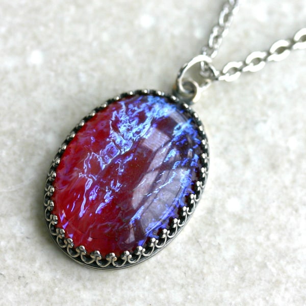 Dragon Fire Necklace - Etsy