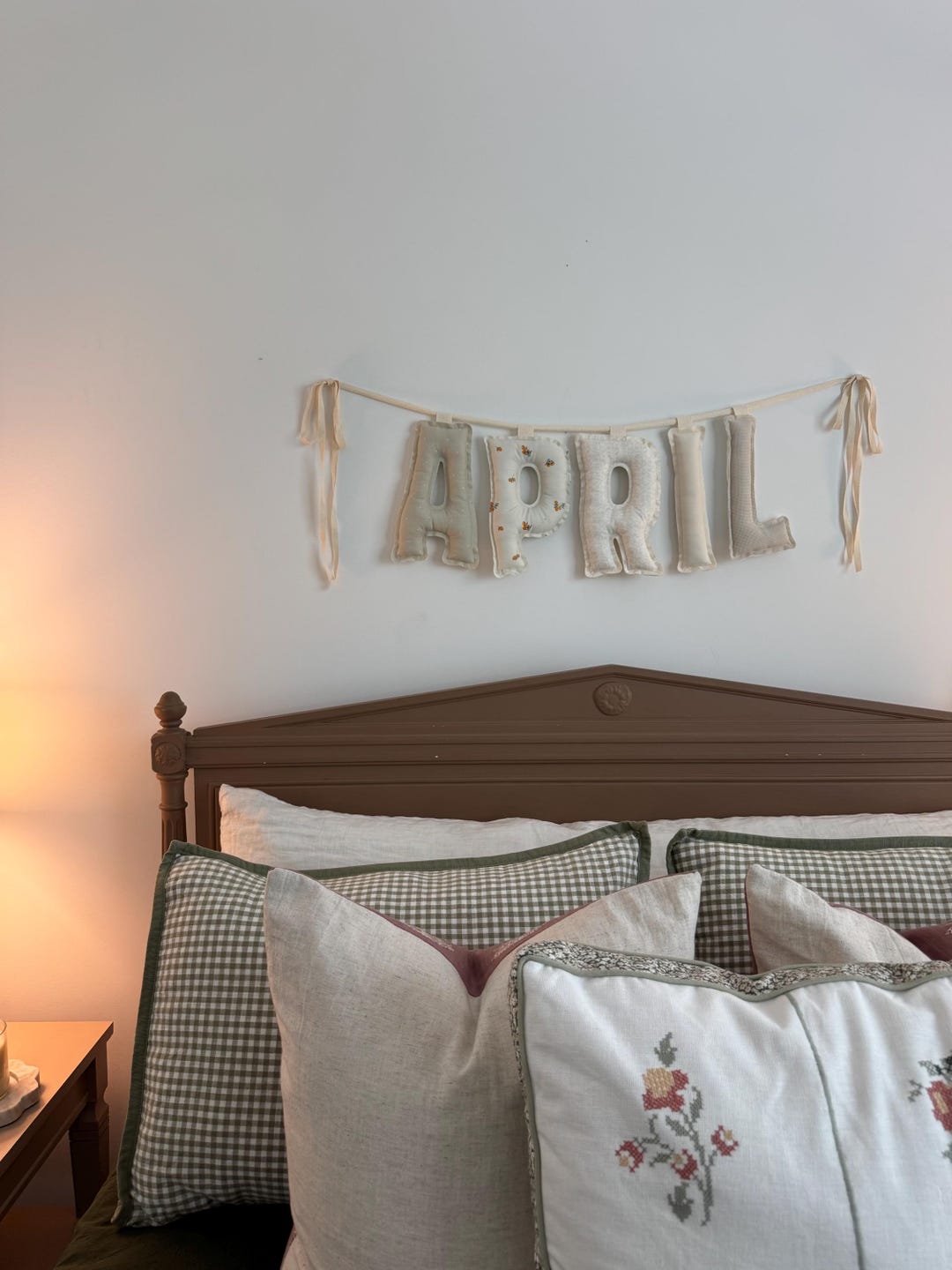 Custom Handmade Fabric Name Banner - Etsy