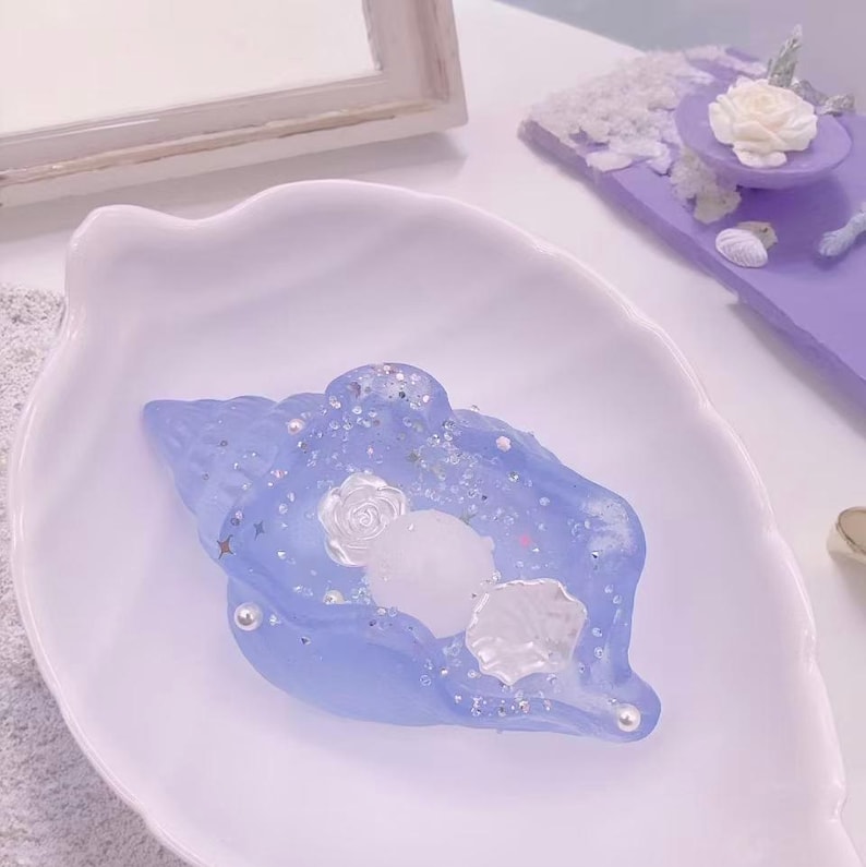 Celestia Shell Taba Squishy: Kawaii Desk Decor Toy| Cute Design Squeeze ...
