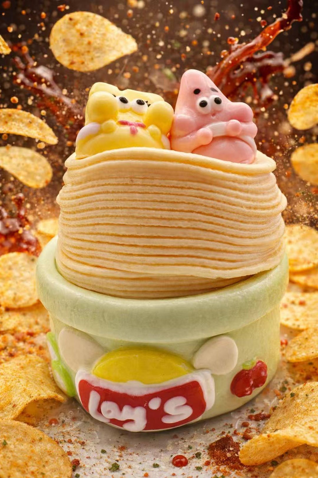 Crispy Buddy Chips Taba Squishy: Fantasy Sensory Toy | Character ...
