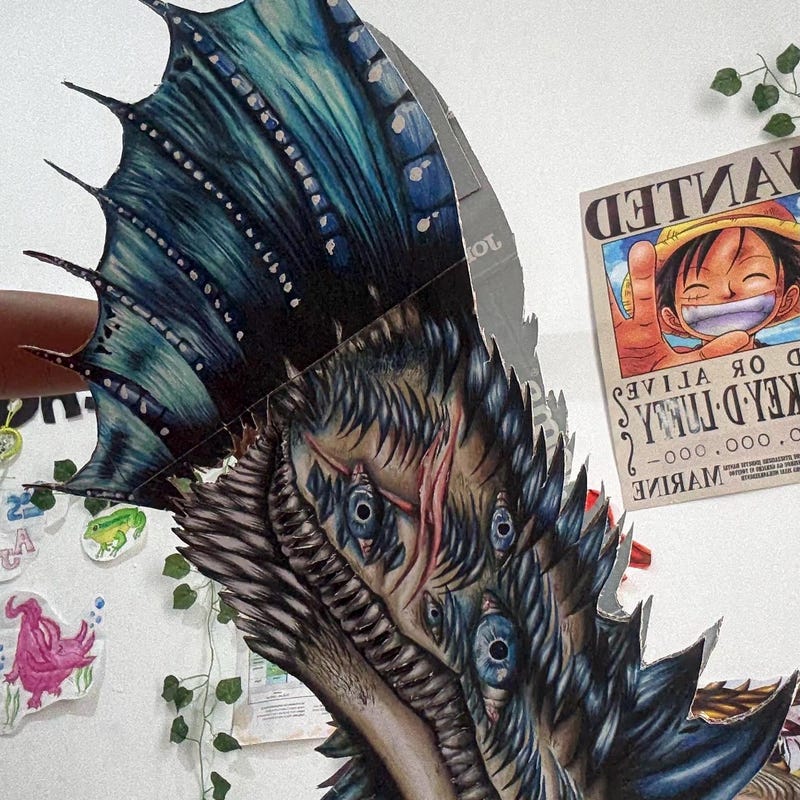 Scary Dragon Puppets - Etsy