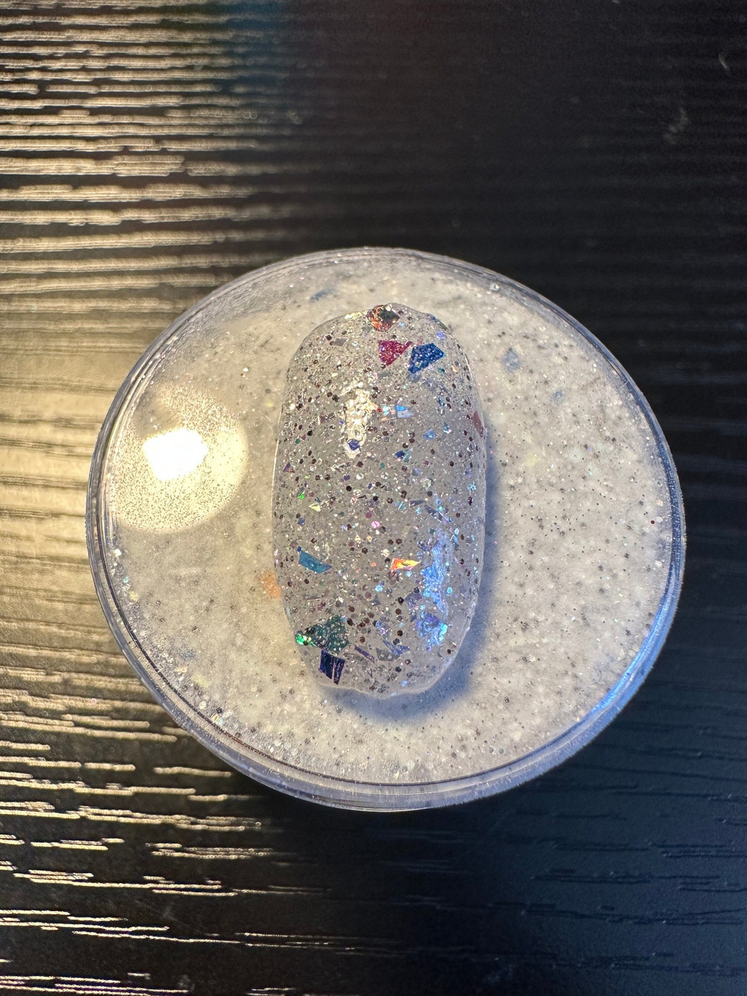 Kitchen Sink - Rainbow Holo Nail Dip Fine Glitter Acrylic Powder With ...