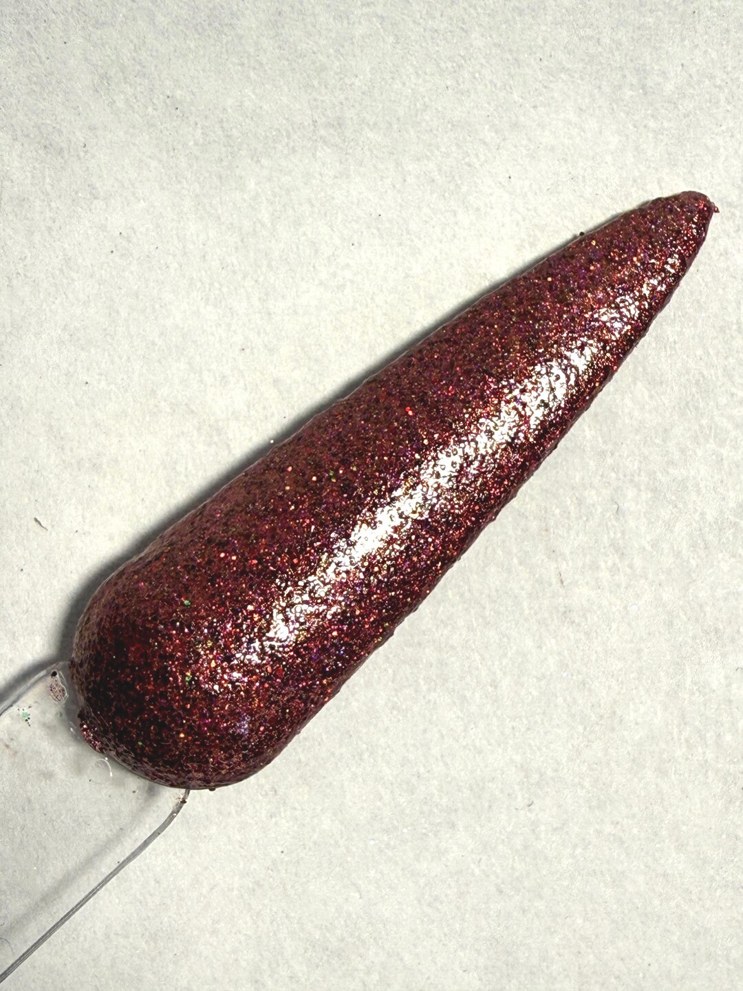Cider - Red/silver Holographic Nail Polish 5, 15ml - Etsy