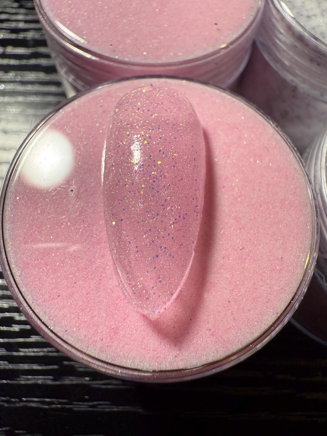 Axolotl Pink Duochrome Nail Dip Glitter Powder - Etsy