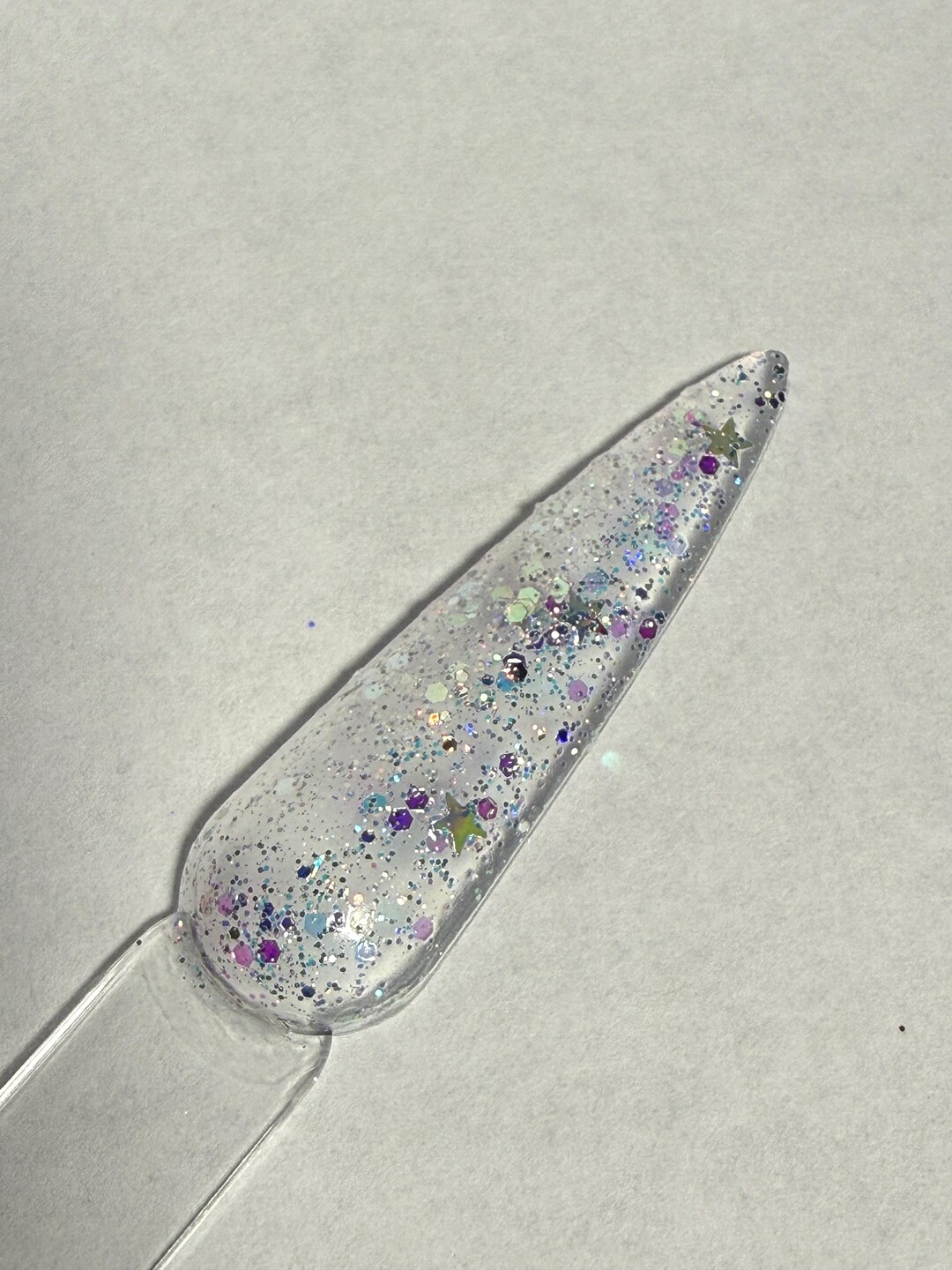 Quandary - White Iridescent Flake Nail Polish 5, 15ml - Etsy