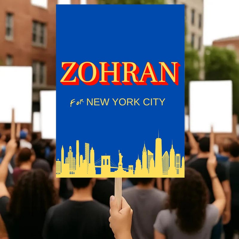 Zohran Mamdani Poster - Etsy