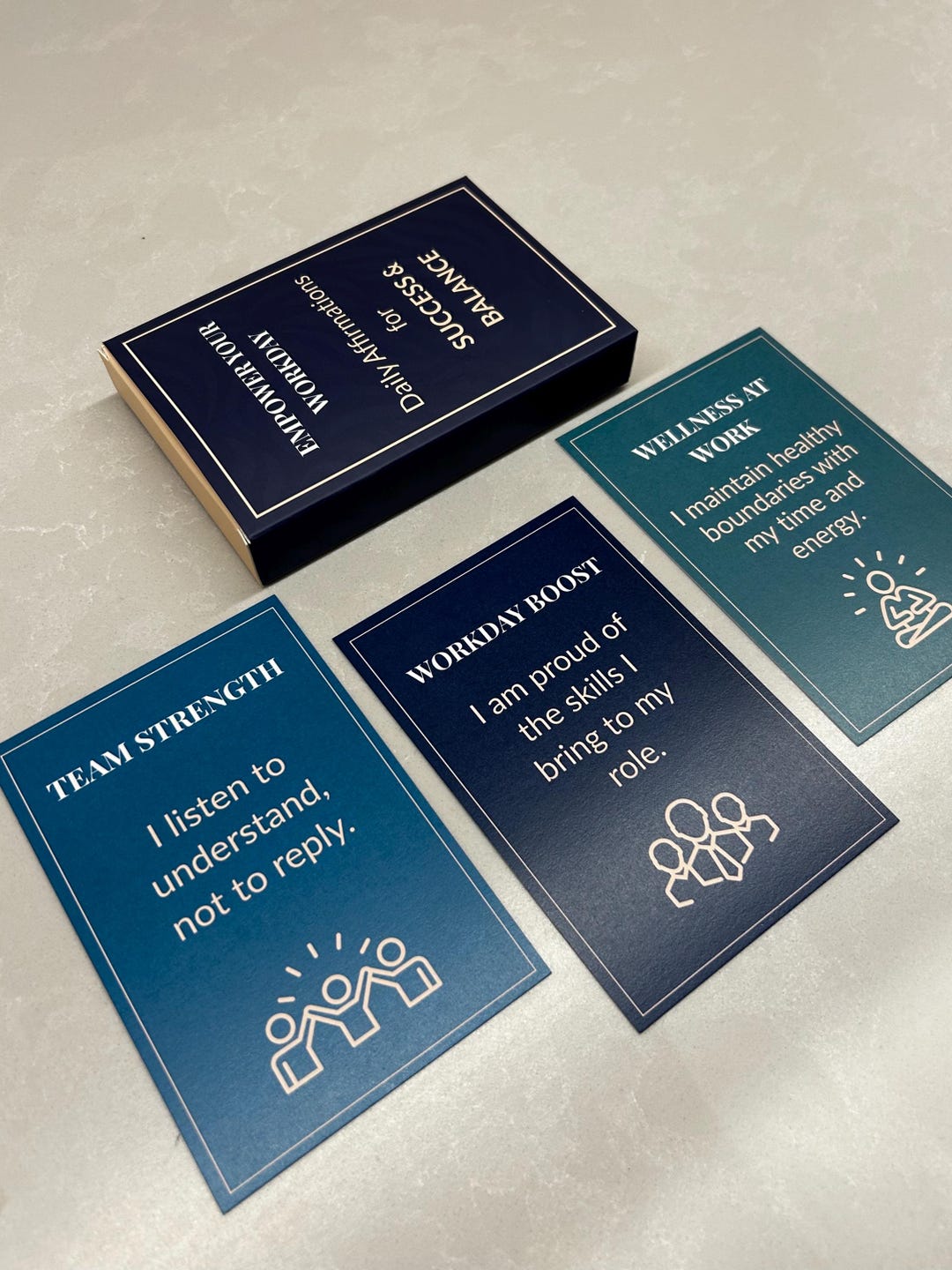 Affirmation Cards for Work, Success and Balance | Employee Appreciation ...