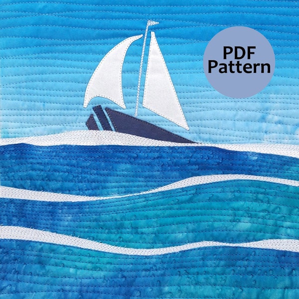 Sail Boat Quilt Pattern - Etsy