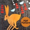 Sunset Skies Landscape and Applique Quilt Pattern. Digital Version. - Etsy