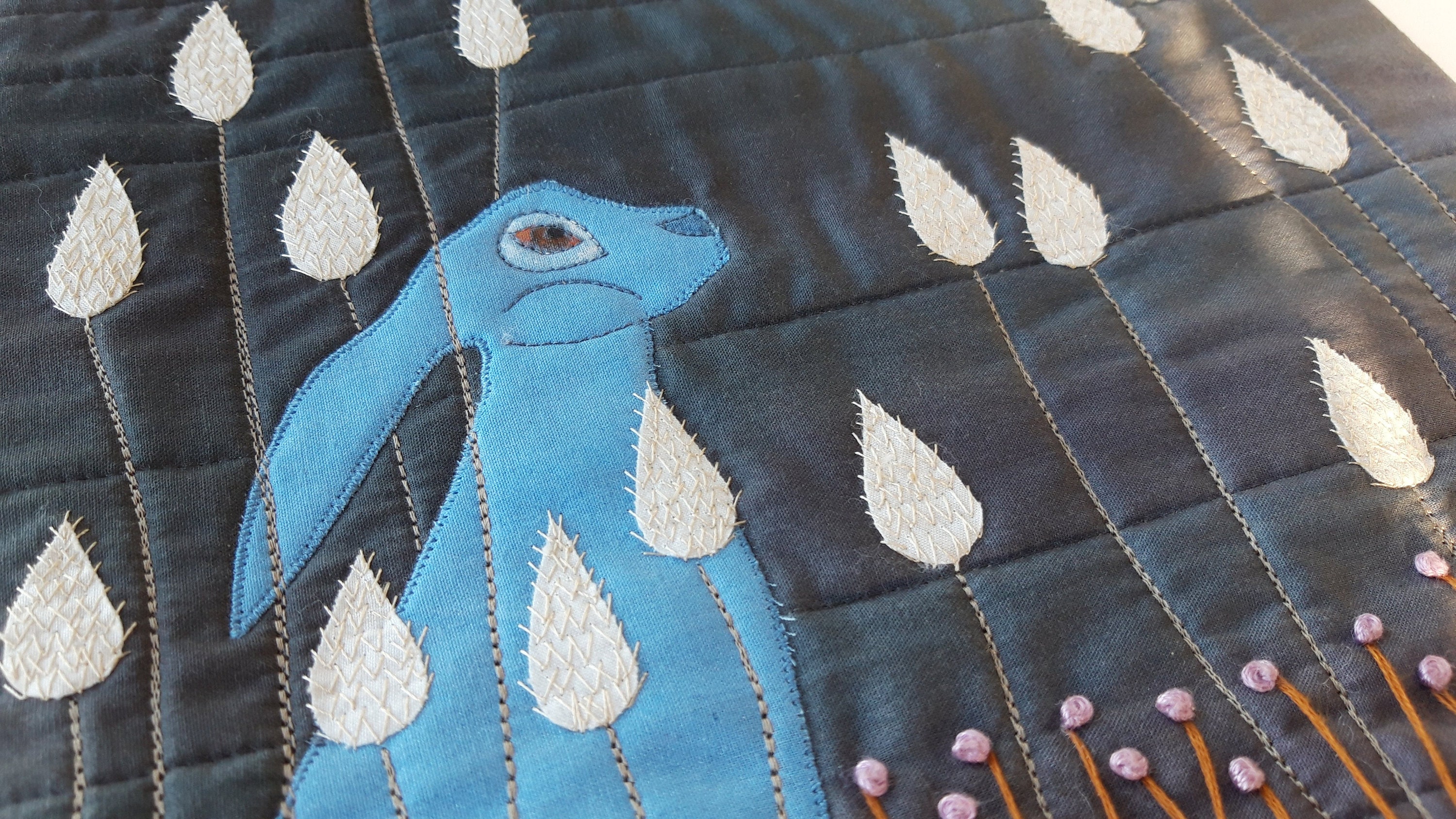 Moon Gazing Hare Applique Quilt Pattern. Digital Pattern. - Etsy