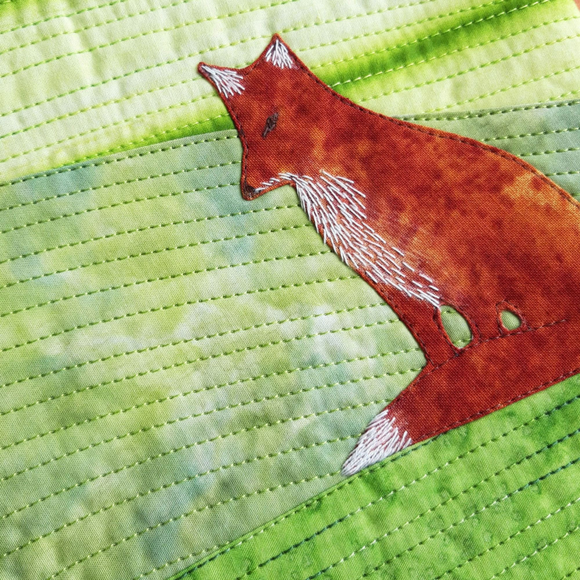Fox Landscape Applique Quilt Pattern - Etsy