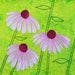 Cone Flowers Art Quilt Pattern - Etsy