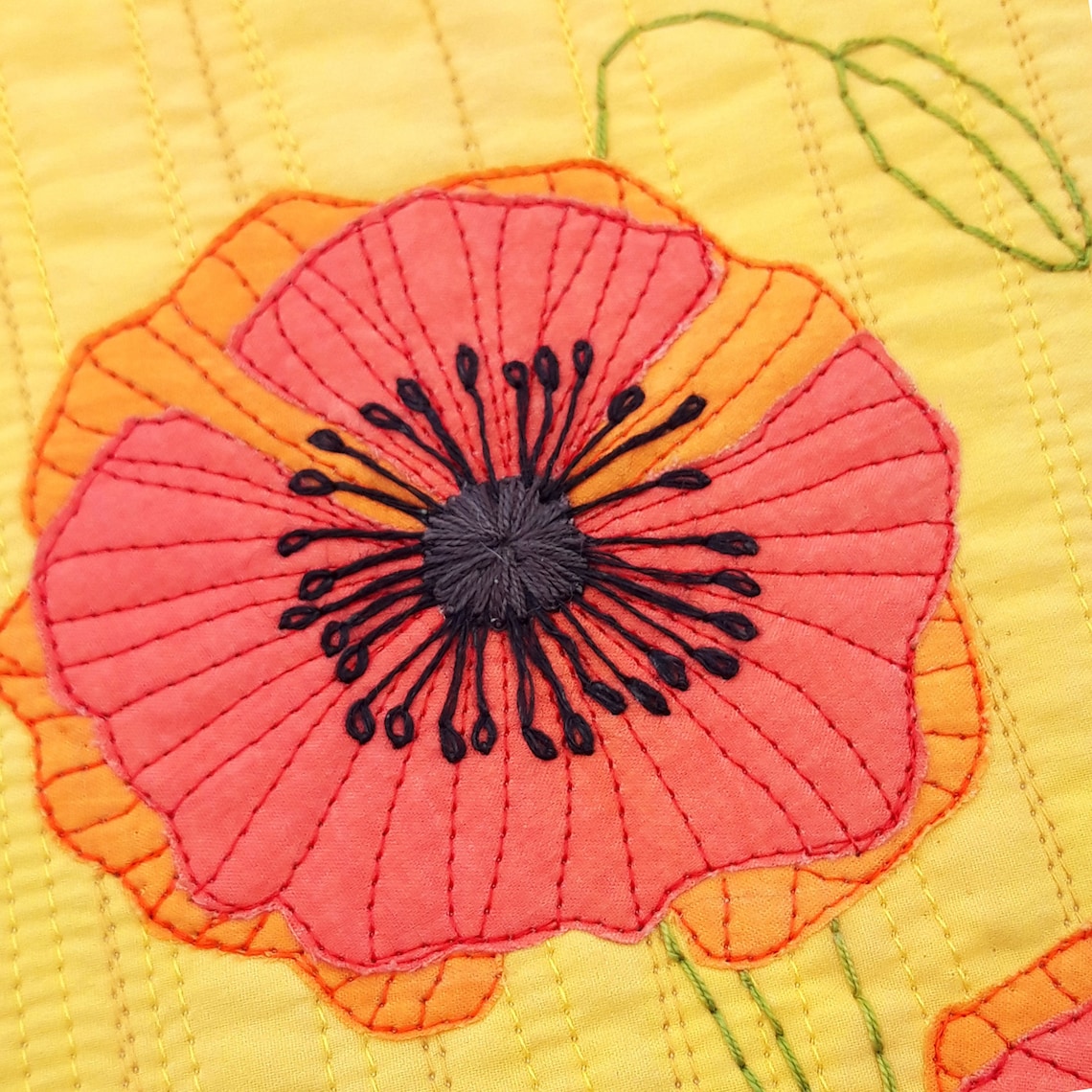 Poppies Quilt Pattern PDF - Etsy