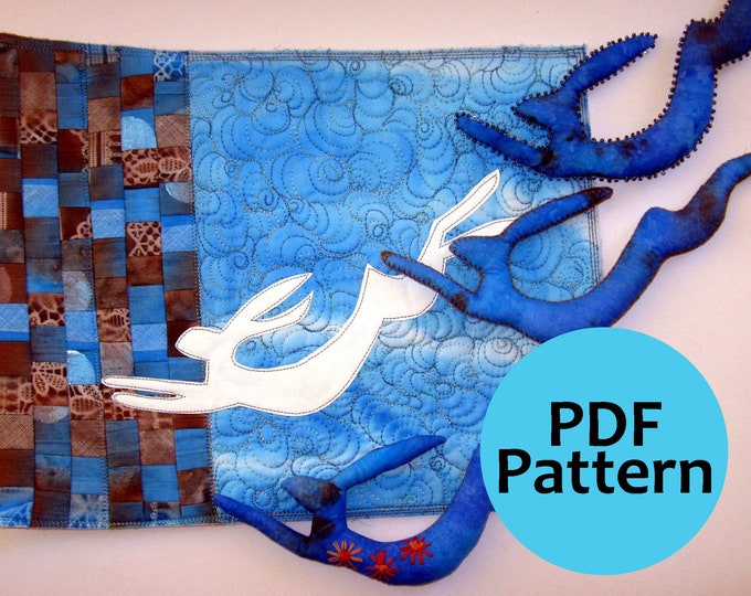 PDF Pattern Fabric Scraps Hare Pattern With Step-by-step Instructions ...