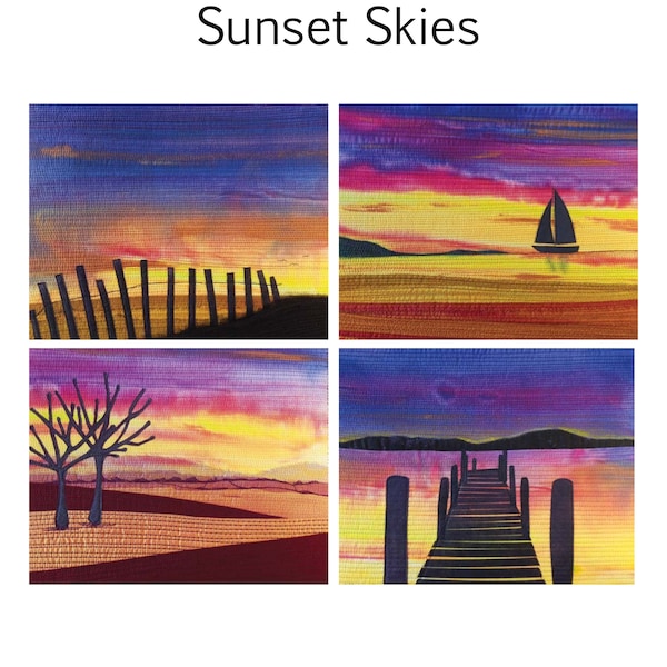 Sunset Quilt Pattern - Etsy