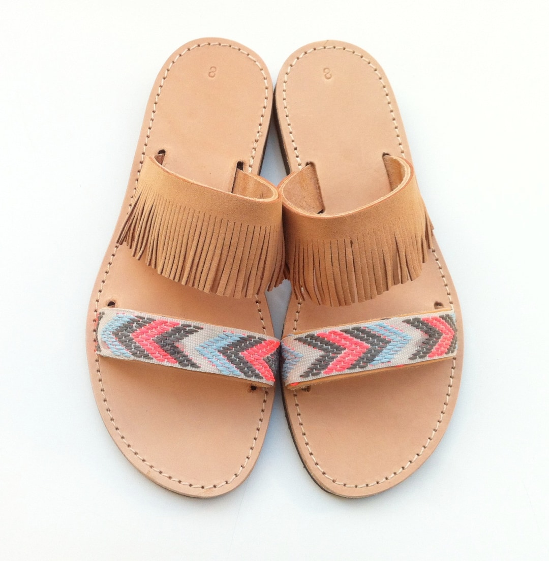 Boho Sandals/leather Sandals/boho Chic/hippie Sandals - Etsy