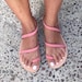 Pink Sandals, Summer Ladies Sandals, Leather Sandals, Womens Sandals ...