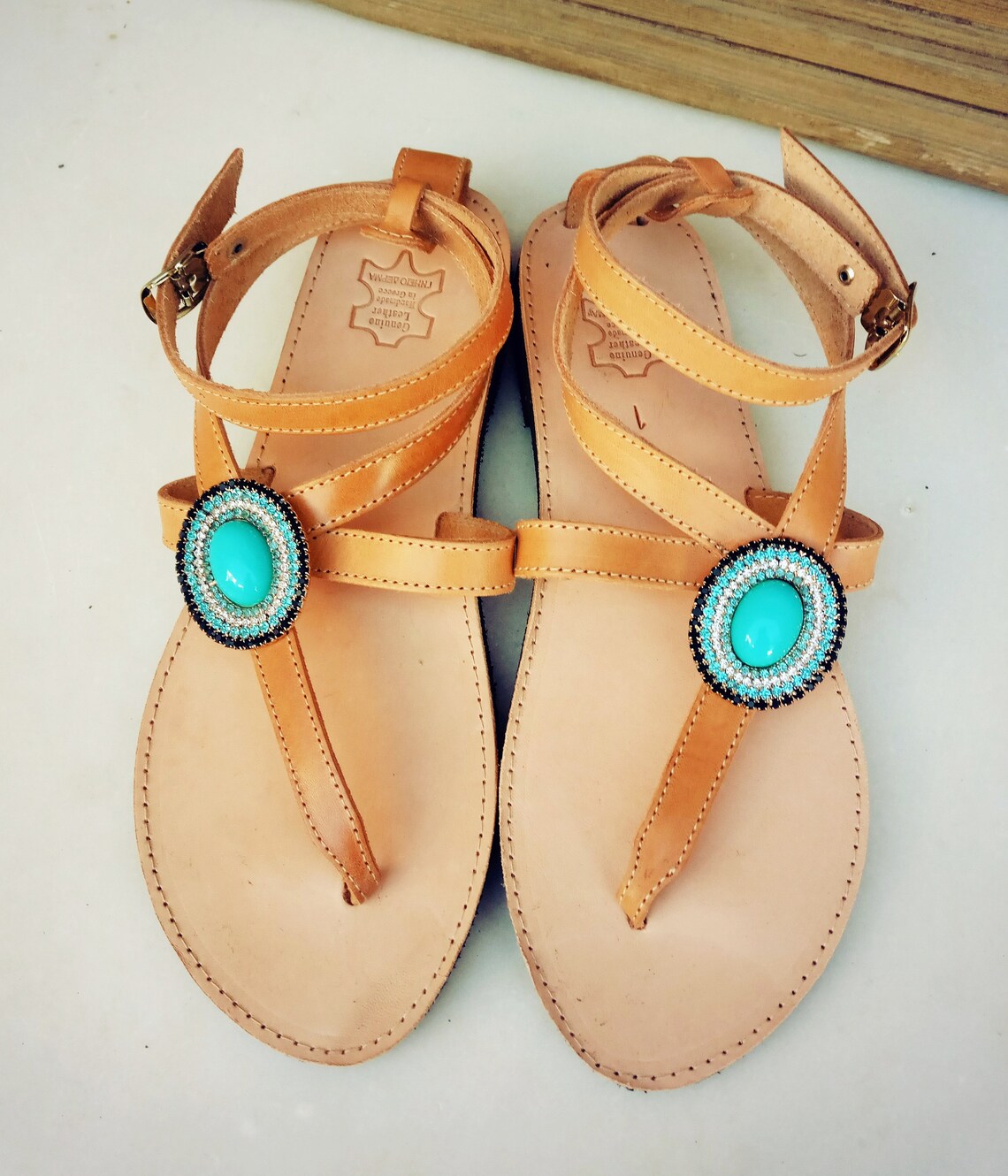 Leather Sandals With Strass Leather Sandals Women Sandals - Etsy