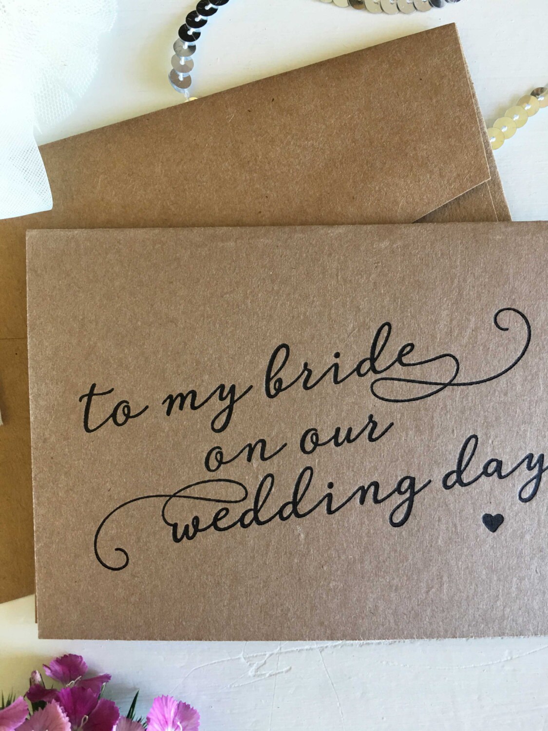 Wedding Card Wedding Day Card for Bride and Groom on Our | Etsy Australia