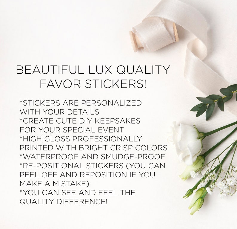 Personalized Cute Happy Birthday Gift Label Stickers Party | Etsy