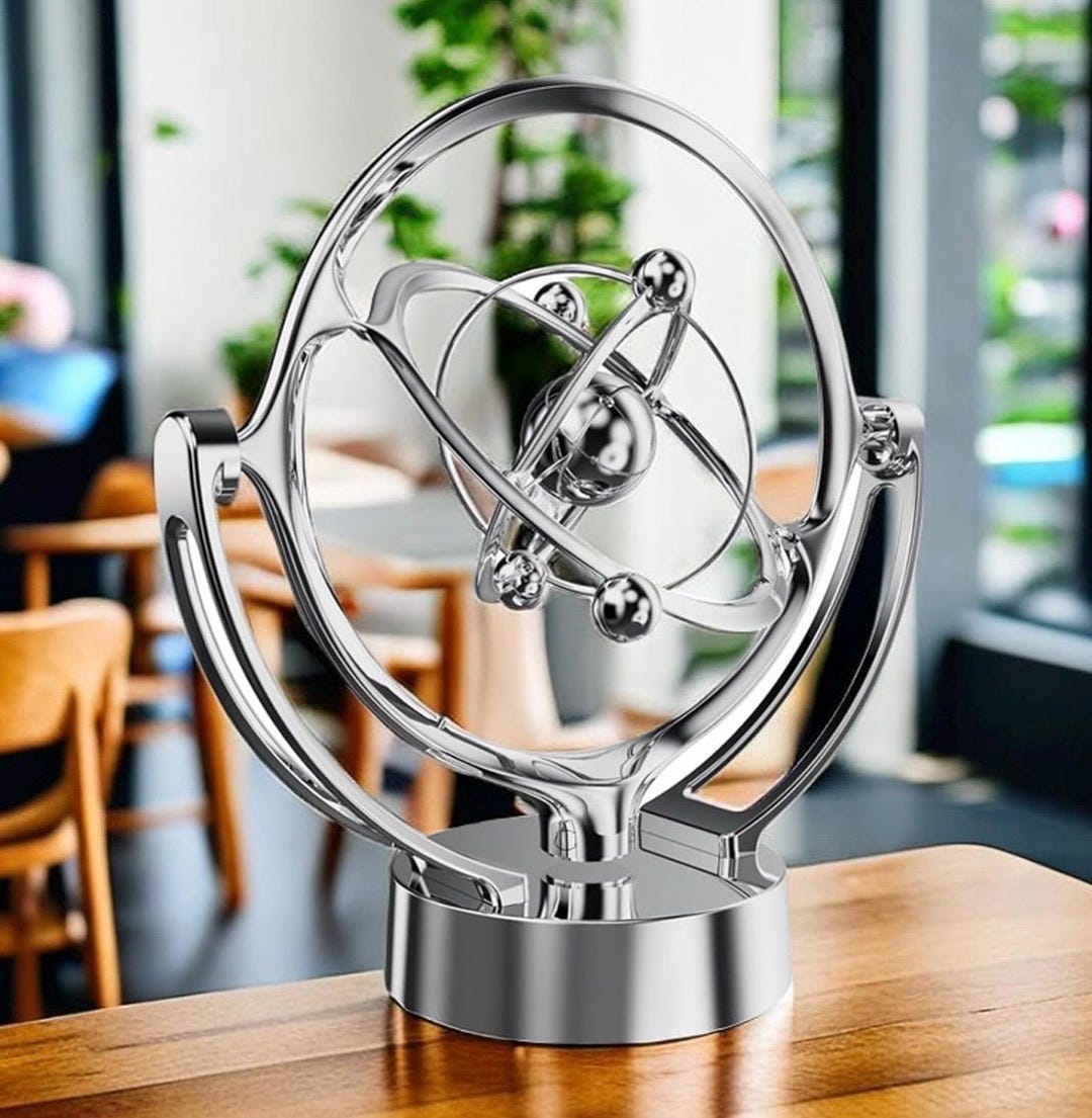 Perpetual Motion Ball Desk Toy Office Ornament Home Decoration, Motion ...
