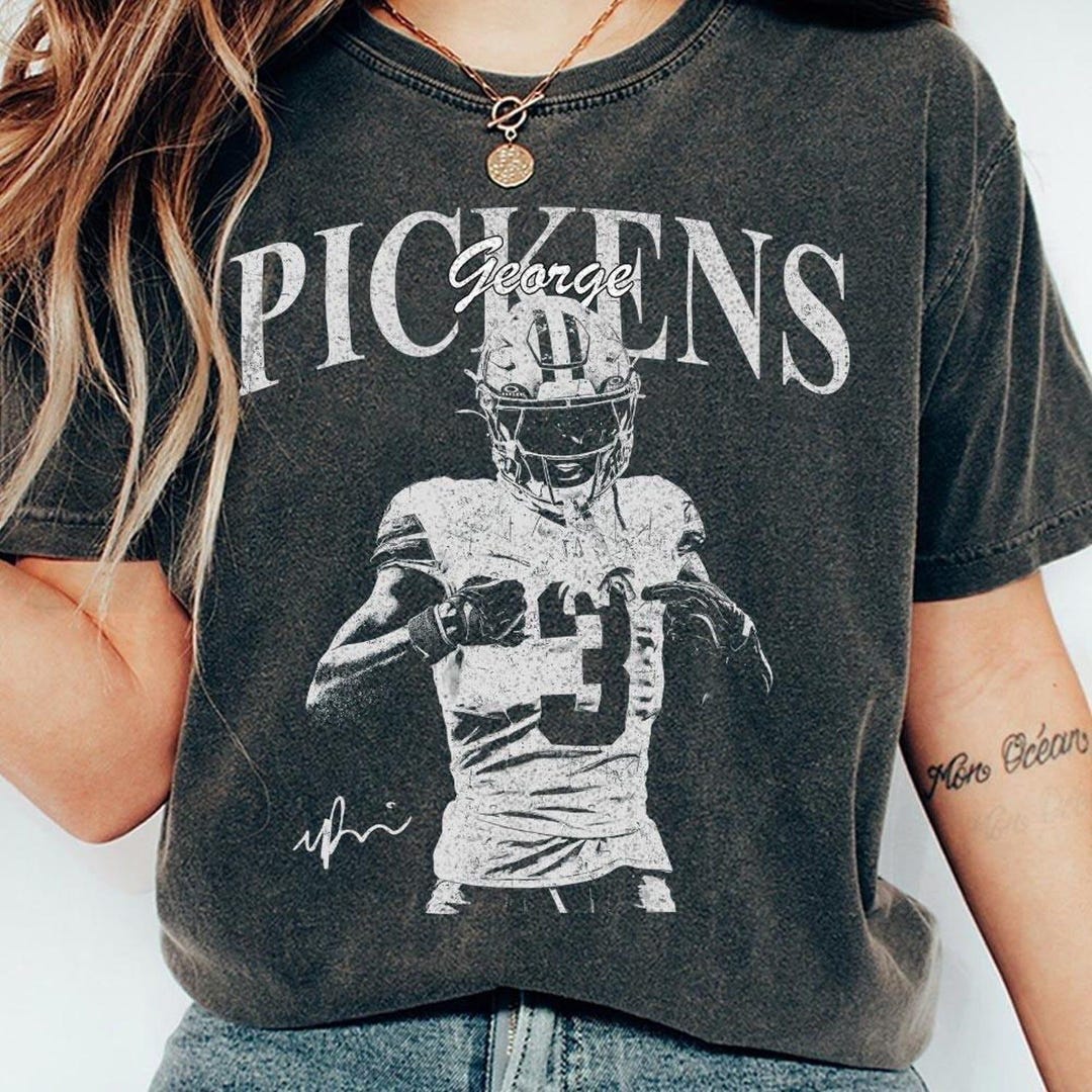 George Pickens Football Vintage Shirt, George Pickens Tee, Sweatshirt ...