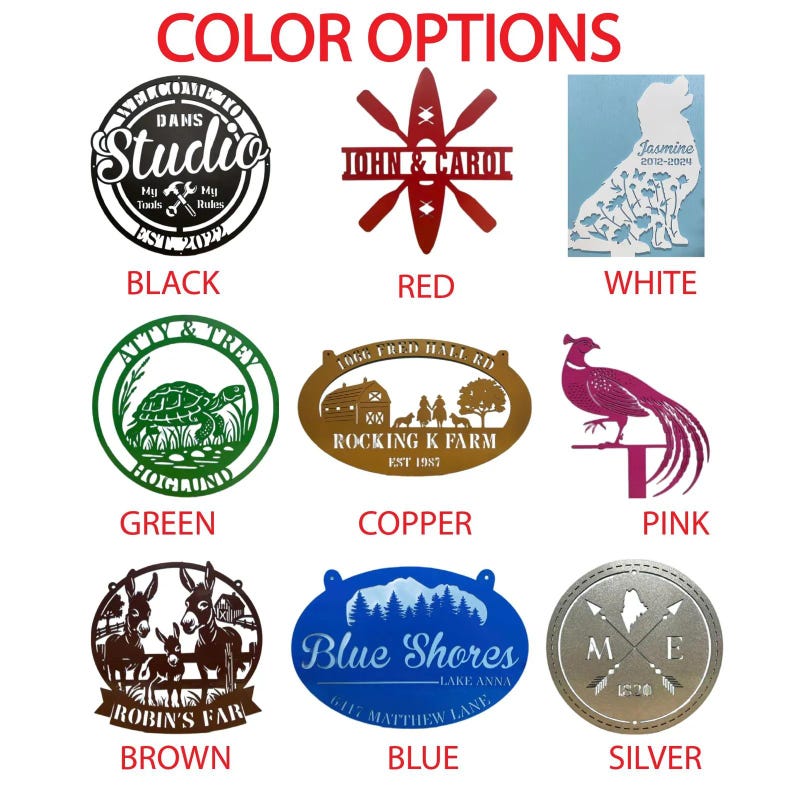 Custom Metal Bird Sign: Pheasant Wall Decor, Hunting Lodge Art, Country ...