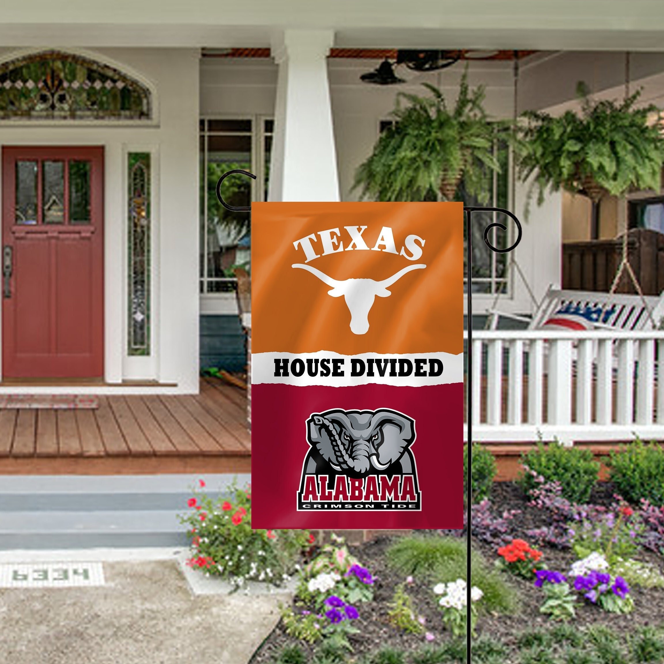 House Divided College Flag - Etsy