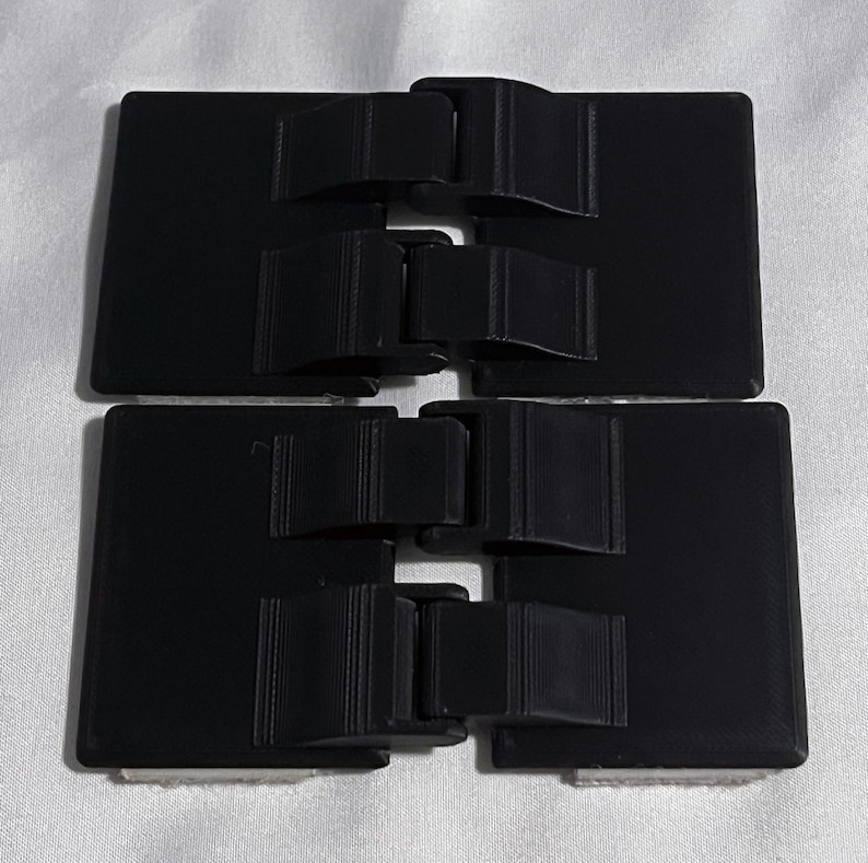 3D Printed Monitor Alignment Hinges 2-pack: Sim Racing Triple Screen ...