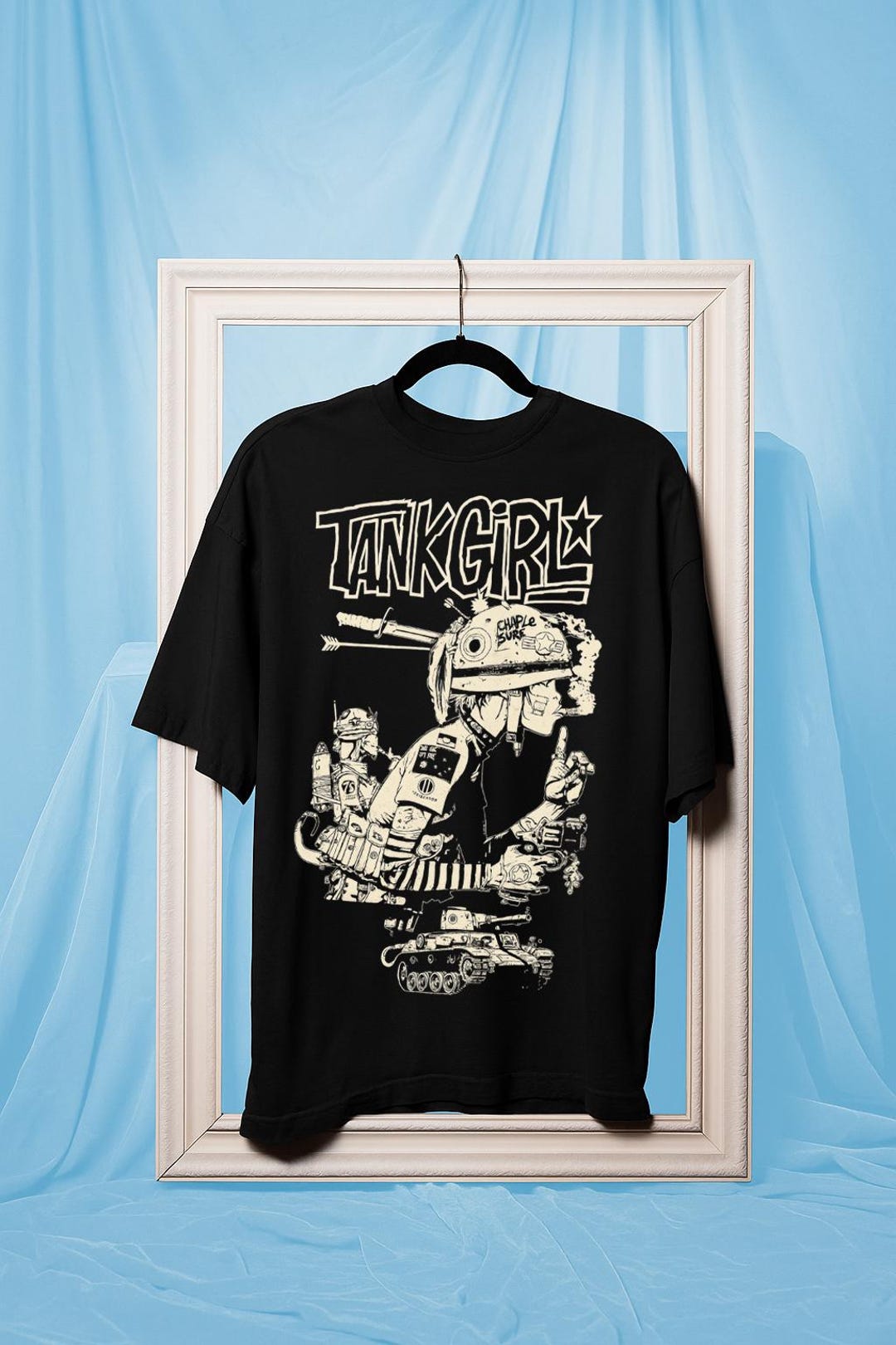 Tank Girl Shirt, Comic Graphic Tee, Streetwear, Retro Comic T-shirt - Etsy