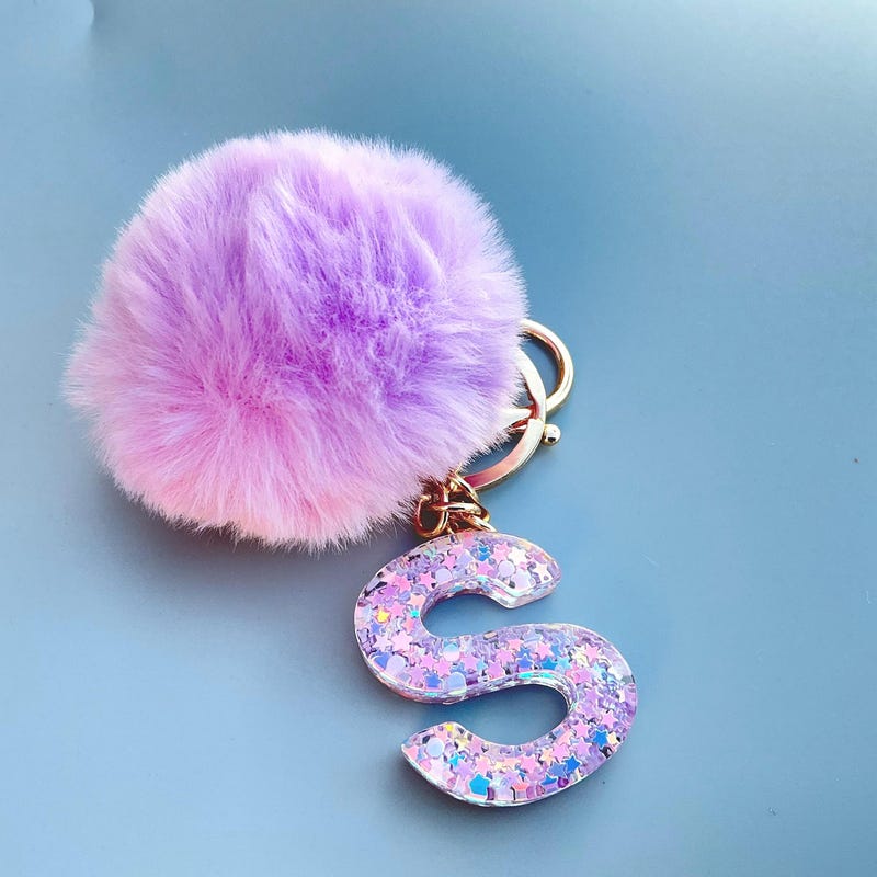 Backpack Key Charm Pom - Etsy