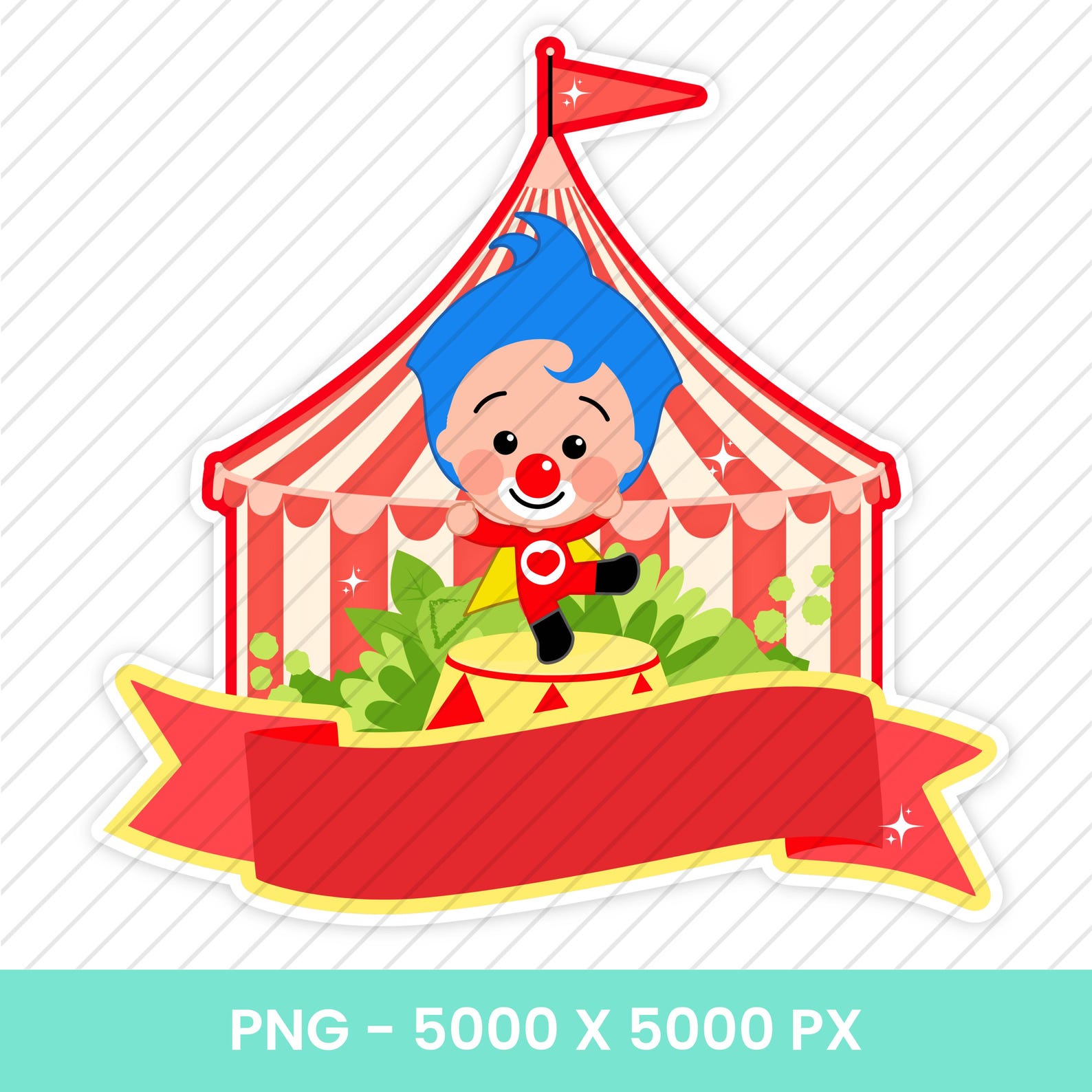Plim Plim Circus, Plim Plim Digital File, Shirts, Stickers, PNG Plim ...