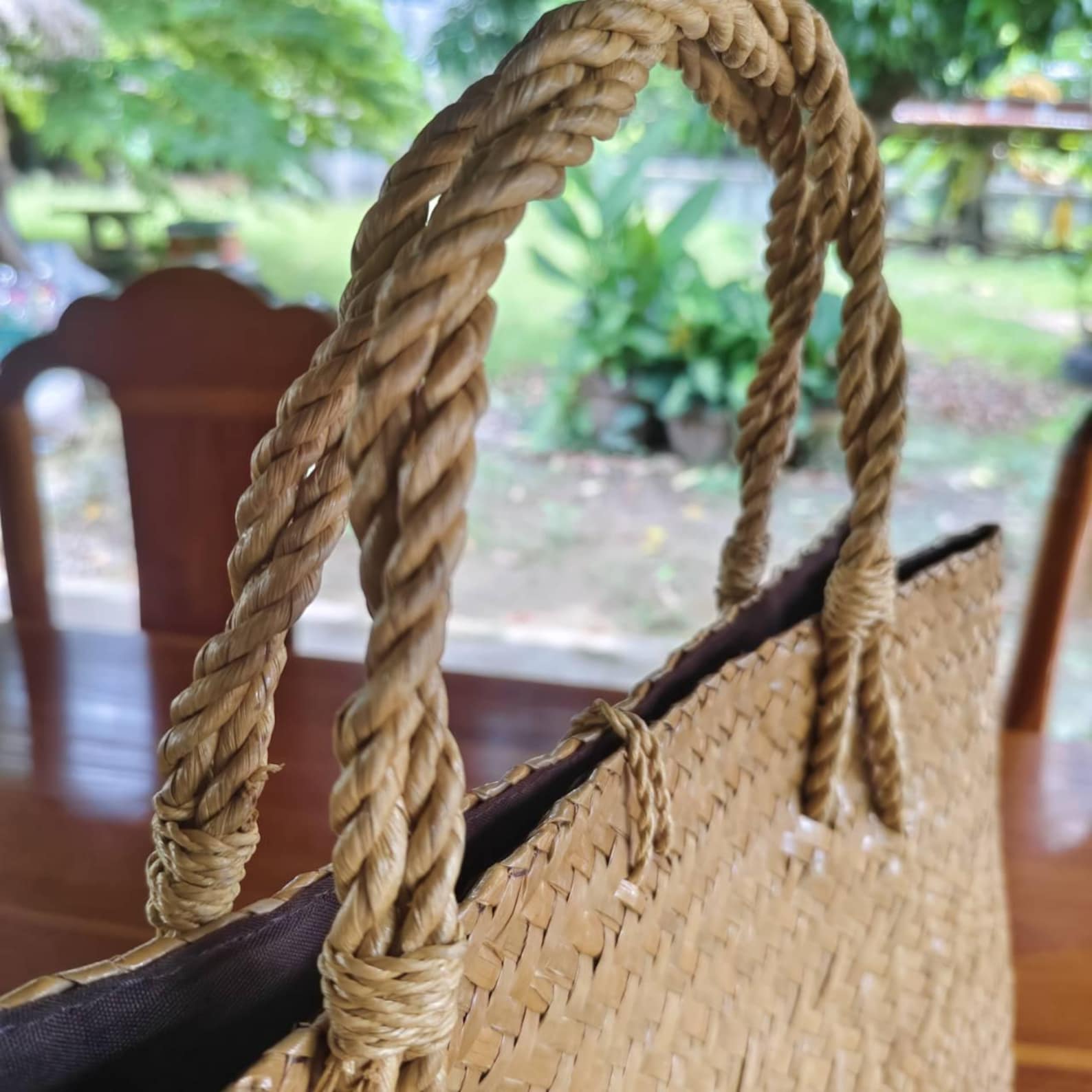 Handmade Woven Tote Bag | Natural Fiber Purse | Eco-friendly Bag From ...