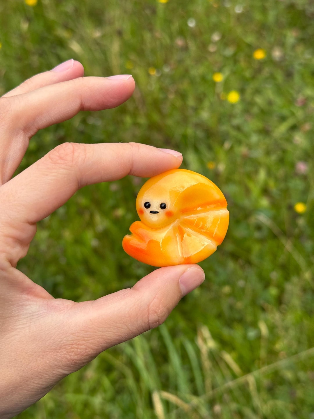 Handmade Shrimp Worry Stone – Fidget, Posture Reminder, Desk Companion ...