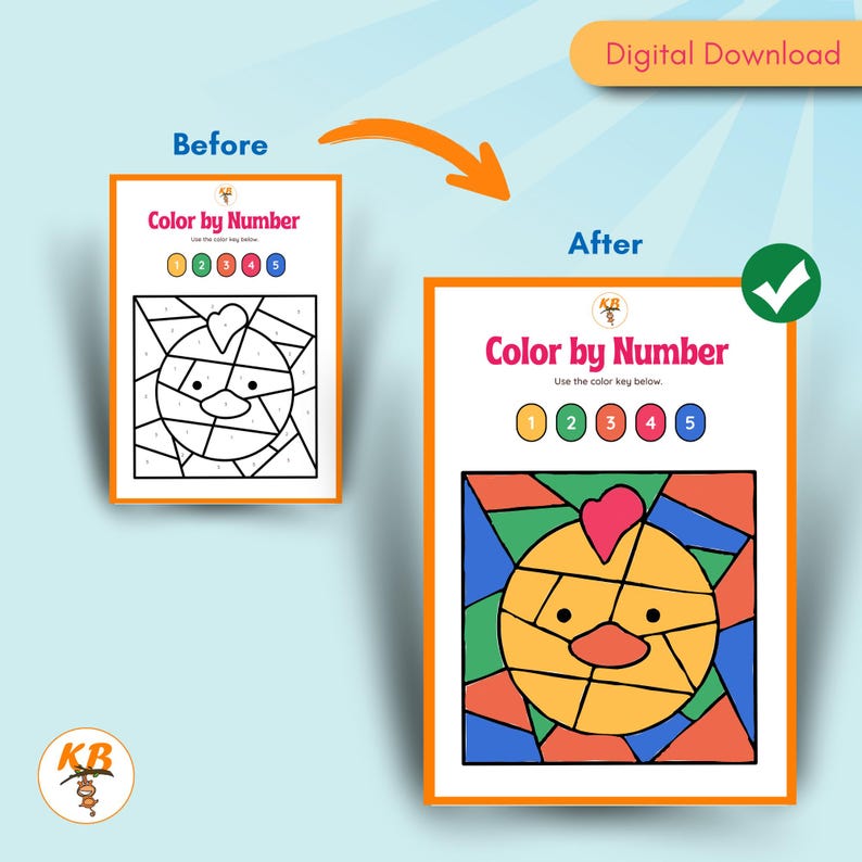 Color by Number Coding Activities | Printable PDF STEM Activities for ...