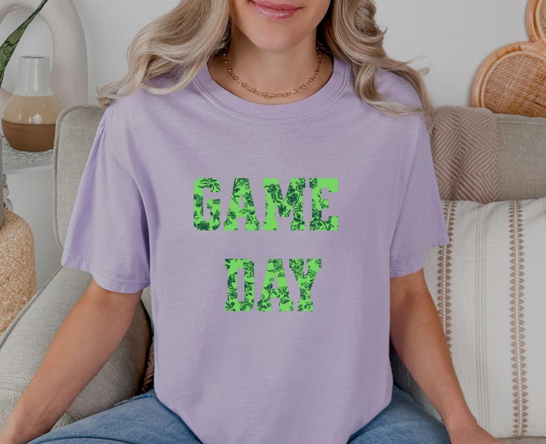 Comfort Colors Shirt, Football Game Day Tee - Etsy