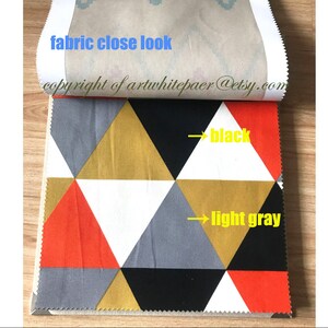 Table Runner Geometric Triangle Blue Gray White Dinning,party,christmas ...