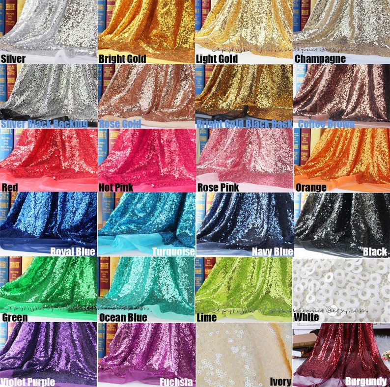 Light Gold Sequin Tablecloth, Glitz Wedding Overlay, Custom Size - Etsy
