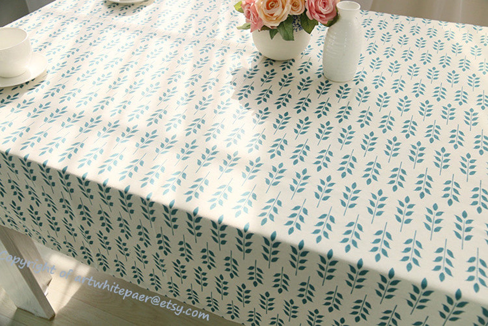 Tablecloth Garden Green Grass Rectangle Square Round - Etsy