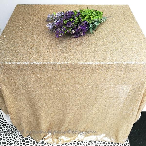 Champagne Overlay Tablecloth - Etsy