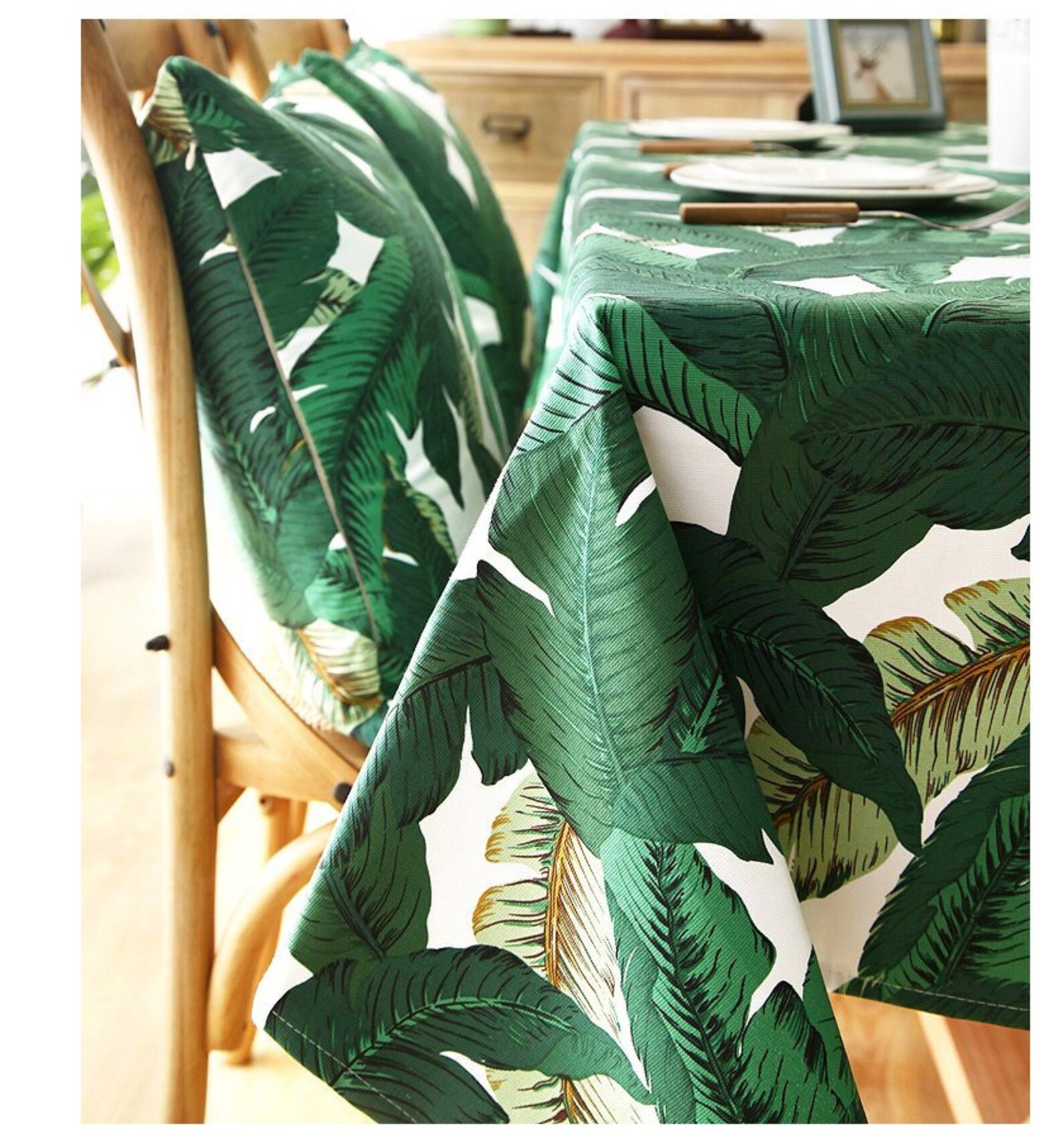 Coffee Tablecloth Palm Tree Rectangle Square Round Oval | Etsy