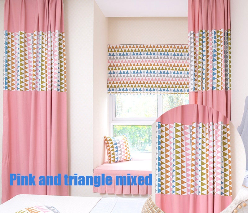 Child Window Curtain/Kids Nursery Playroom Curtain/Girl Room | Etsy