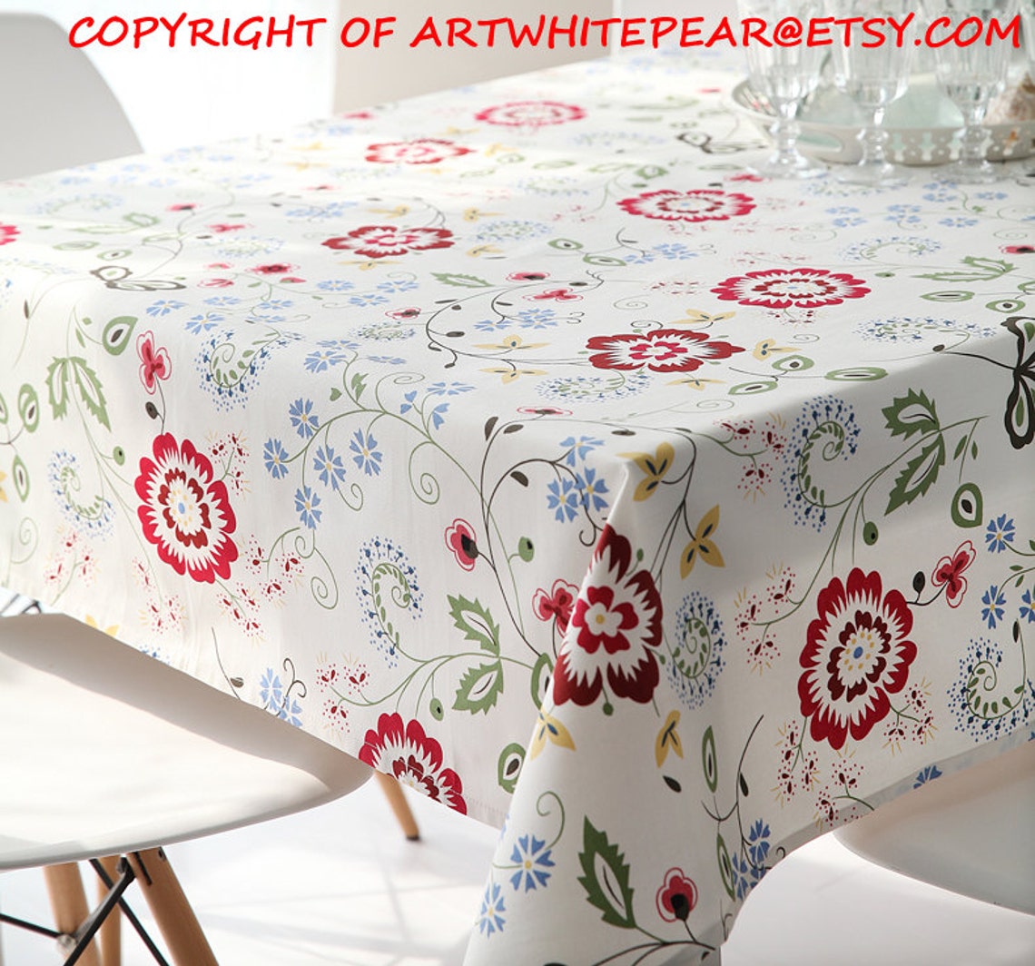 Rectangle Tablecloth Square Round PartyWedding Table LinenTo | Etsy