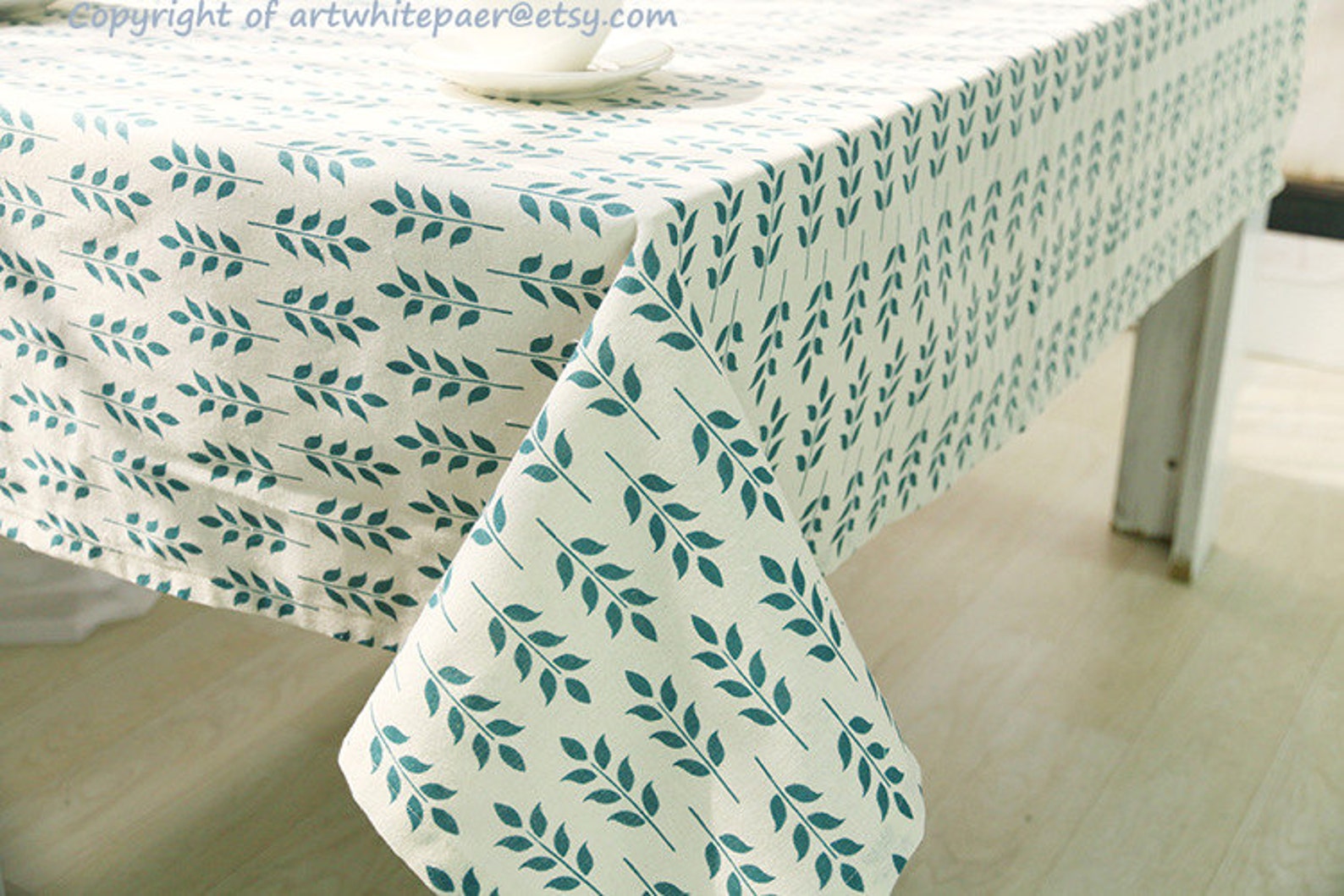 Tablecloth Garden Green Grass Rectangle Square Round - Etsy