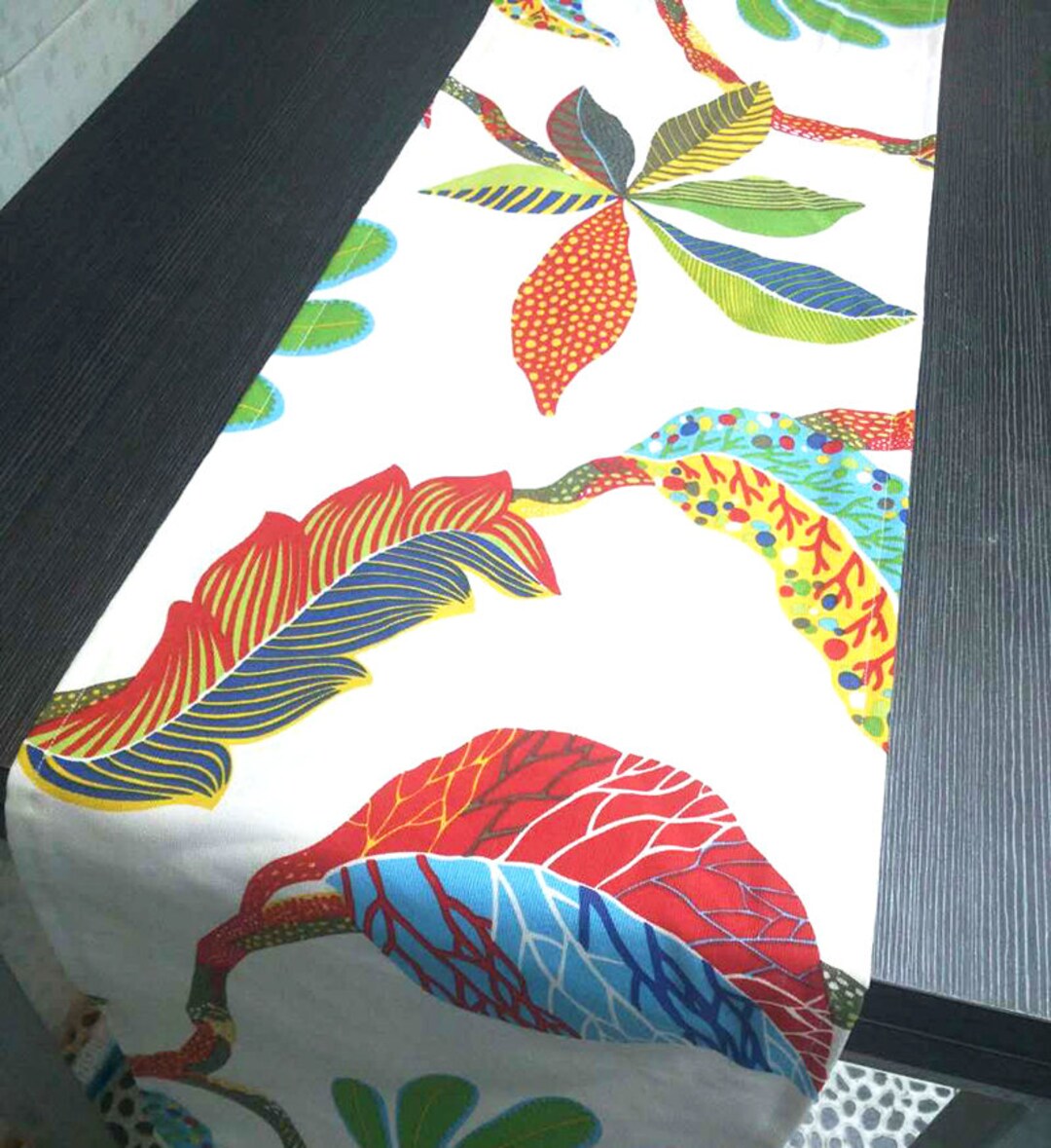 Table Runner Summer Palm Tree Diningpartyweddingbirthday - Etsy