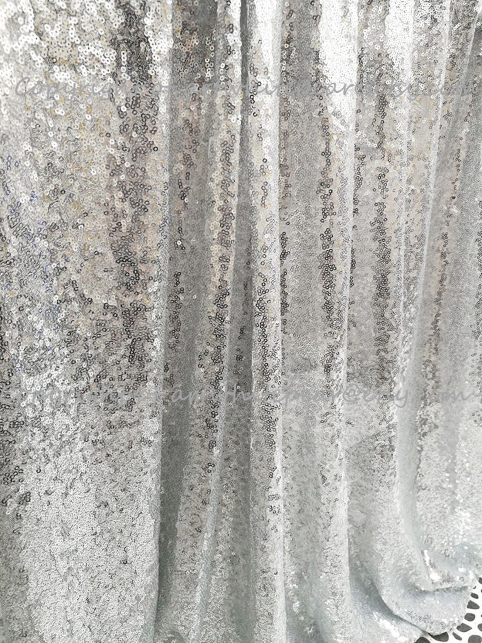 Silver Sequin Photography BackdropGlitz | Etsy