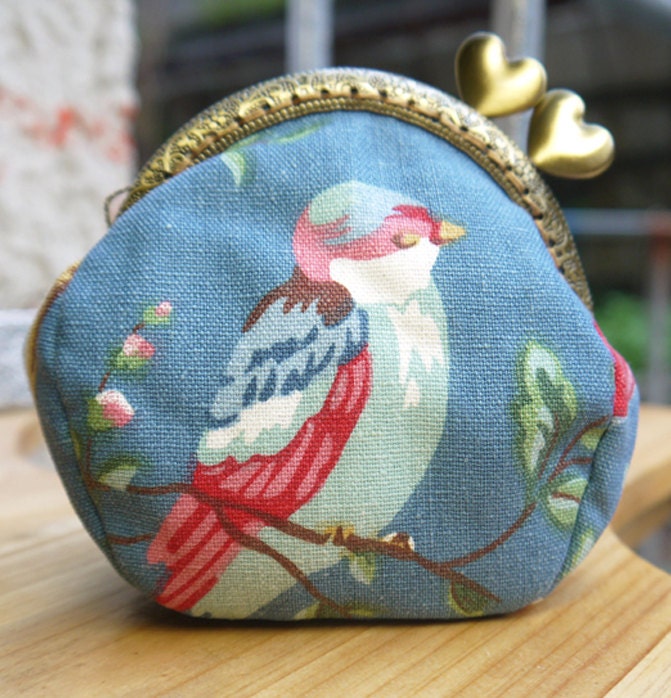 Heart-shaped Kiss Lock Frame Women Snap Purses Coin Purse Mini Wallet ...